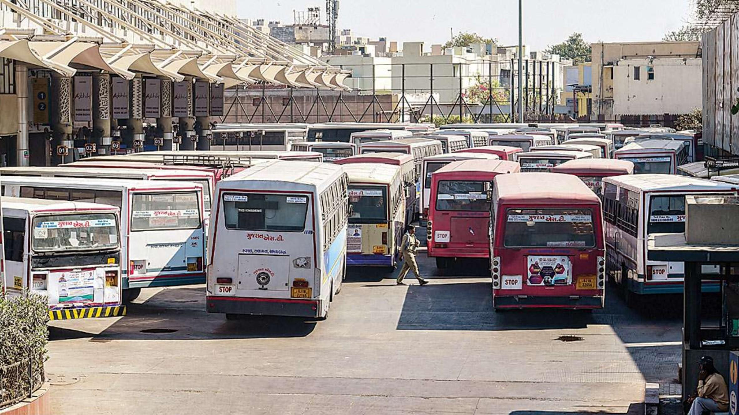 ST From Surat To Ahmedabad Buses Stop ST From Surat To Ahmedabad Buses Stop